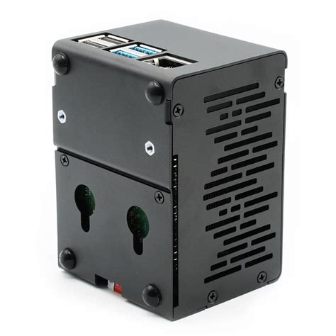 Kksb Tall Aluminium Case For Raspberry Pi 4 [discontinued] The Pi Hut