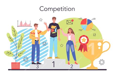 Free Vector Competitor Analysis Concept Business Competition Market