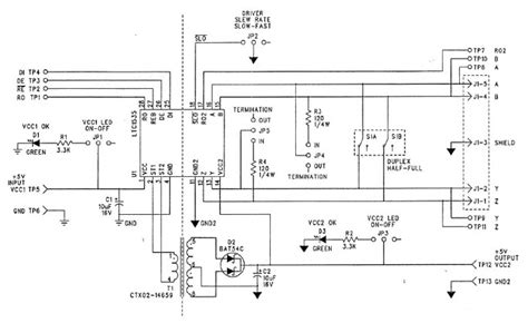 Rs485 Circuit Diagram Circuit Diagram