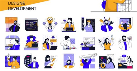 Development Concept Illustrations Illustrations Ft Flat And Concept Envato Elements