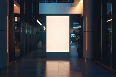 Blank Led Screen Pillar Mockup Premium Photo Rawpixel