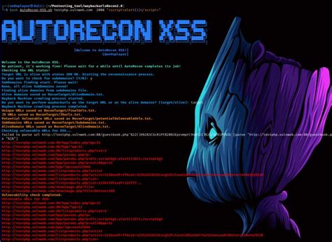 Shaik Arif Ali On Linkedin Autorecon Xss Is A Script Designed For