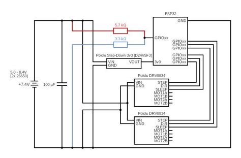 batteries how do i implement a simple and efficient voltage divider