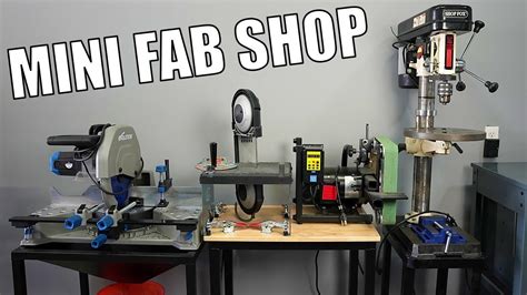 Mini Fabrication Station Build Shop Projects Youtube