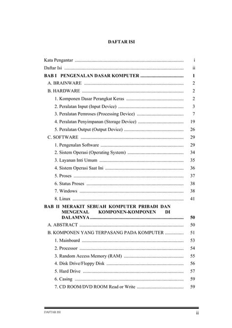 Dasar Dasar Komputer Pdf