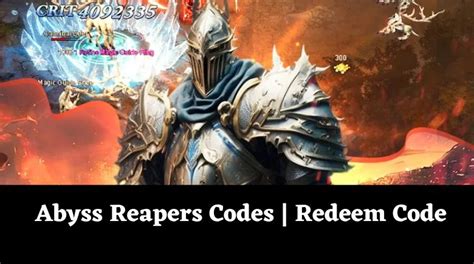 Abyss Reapers Codes Wiki Redeem Code July 2025 Mrguider