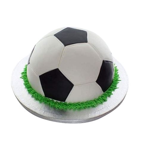 The Cake Daddys Football Cake White And Black Custom Made