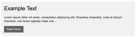 How Can I Create A Read More Read Less Button