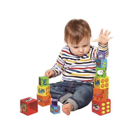 Colourful Nesting Stacking Blocks I Love Wooden Toys