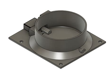 Arduino Servo Controlled Enclosure Exhaust Port Dampener By