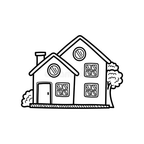 Cute House Vector Illustration Stock Vector Illustration Of Cute