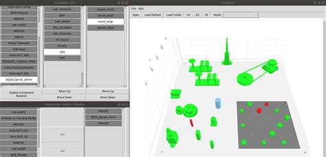 The Gui That Allows For Assembly Disassembly Task Configuration The