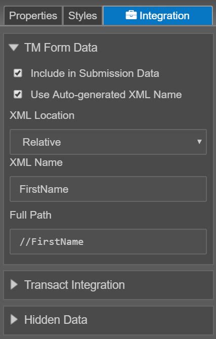 Component XML Name And Entity XML Path