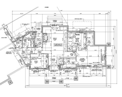 2d Autocad House Plans Residential Building Drawings Cad Services