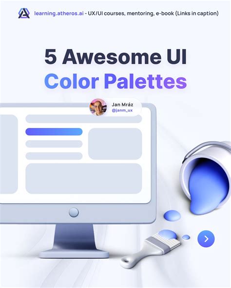 jan mráz on linkedin 5 awesome ui color palettes for your next design project 🎨 do you want…