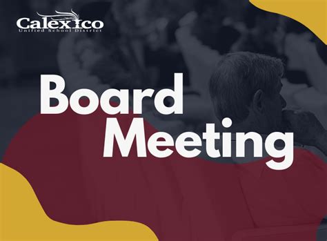 Recent Meetings Calexico Csea