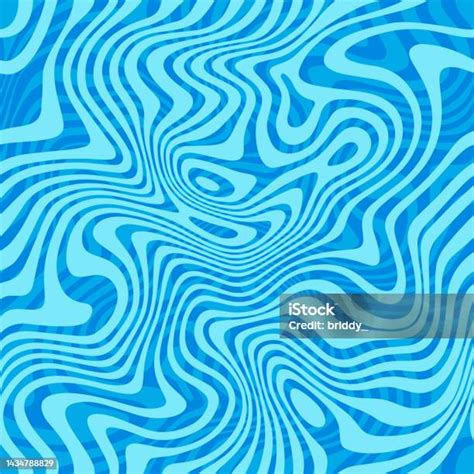 푸른 물 표면 원활한 패턴 벡터 바다 리플 파도가있는 추상적 인 왜곡 배경 수영장 일러스트 레이 션 서핑 수상 스포츠에 대한 스톡 벡터 아트 및 기타 이미지 Istock