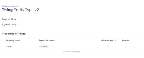 Block Protocol Docs