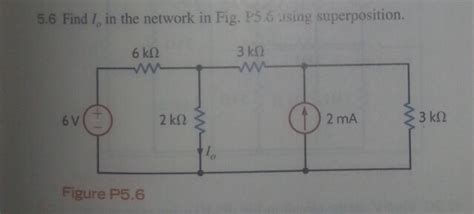 Solved Please Solve This Circuit Analysis Problem And