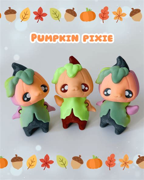 Pumpkin Pixie 3d Model By Layersingreen On Thangs