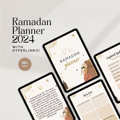 Ramadan Planner Printable And Digital Fasting Tracker For Ramadan