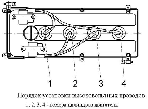 Порядок подключения высоковольтных проводов уаз 409 двигатель