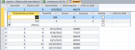Access Sql Query Help Football Database Stack Overflow
