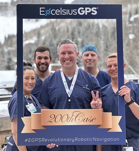Dr Michael Gallizzi Performs His 200th Robotic Surgery With Excelsiusgps®