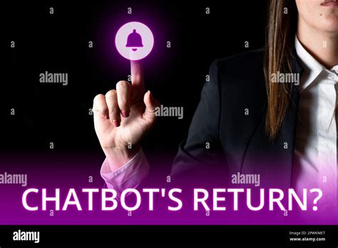 Text Caption Presenting Chatbots Return Business Showcase Program That Communicate Use Text