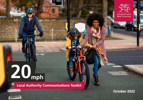Welsh Local Authorities Get 20mph Communications Toolkit