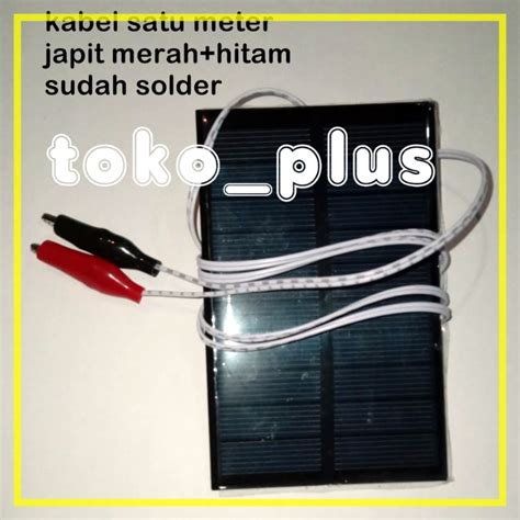 Jual Panel Surya Solar Cell Diy Kit Edukasi Stem Project Shopee