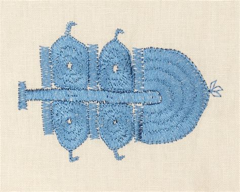 Chitral Embroidered Linen Border Vaughan Designs