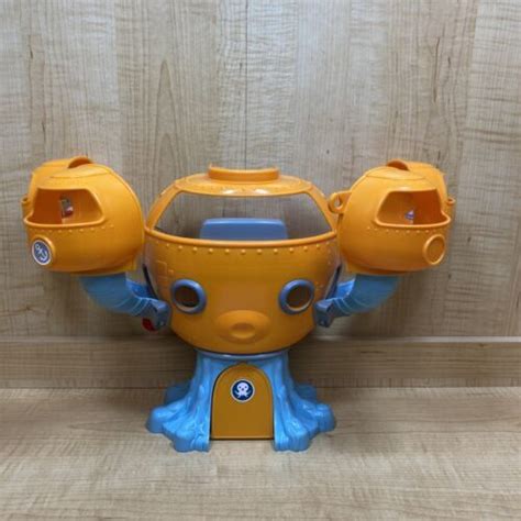 Octonauts Octopod Mattel Action Figure Playset Base With All 4 Pods