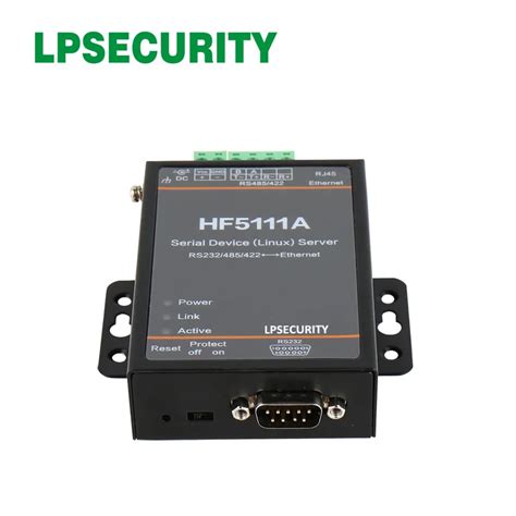 lpsecurity hf5111a linux ethernet rs485 converter rs232 rs485 rs422 to