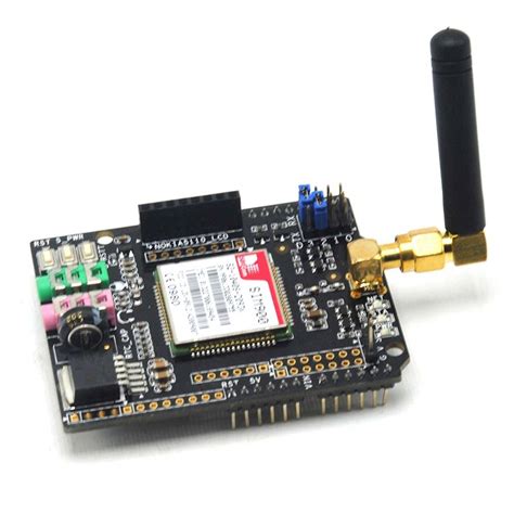 Arduino SIM GPRS GSM Module With Frequency Antenna Electra Store
