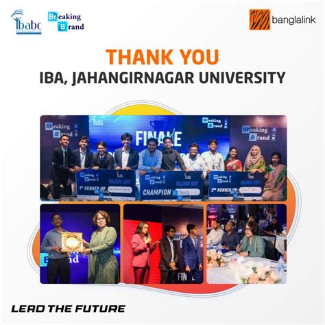 Breakingbrand Ibajahangirnagaruniversity Banglalink Leadthefuture