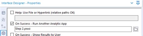 solved chained app app2 does not run upon success of app alteryx