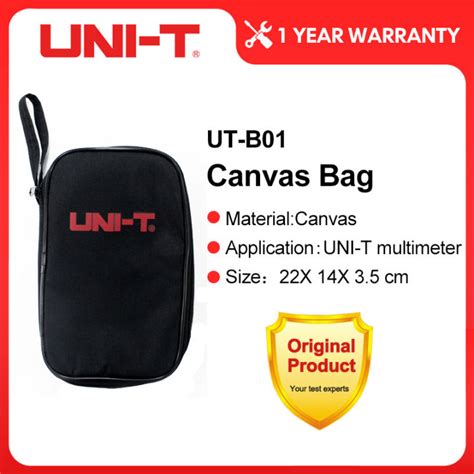 UNI T UT B01 Black Original Bags For UNI T Series Digital Multimeter Also Suit For The Other