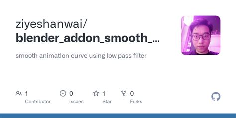 Github Ziyeshanwaiblenderaddonsmoothanimation Smooth Animation