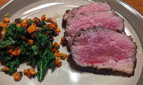 Costco Pre Marinated Tri Tip 132ºf For 2 Hrs Then Super Hot Pan R