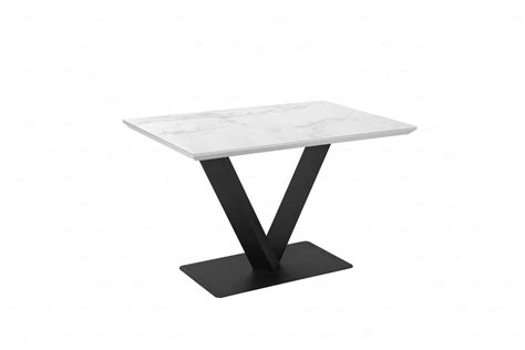 Alessia Ceramic Dining Table White Ceramic Marble Furniture Edit