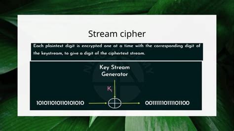 Difference Between Block And Stream Ciphers Pptx