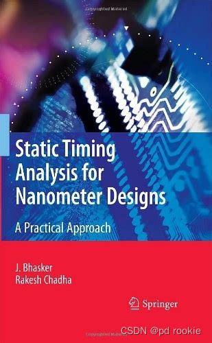 Sta学习记录（一）static Timing Analysis For Nanometer Designs A Pr Csdn博客