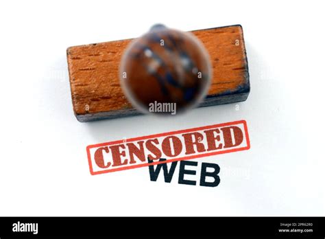 Web Censorship Hi Res Stock Photography And Images Alamy