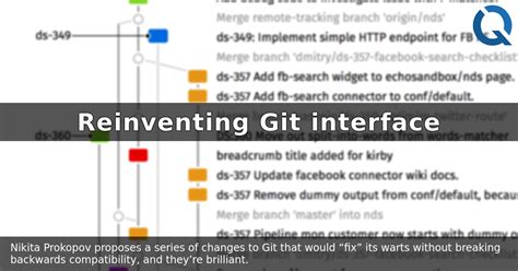 Reinventing Git Interface Dan Q