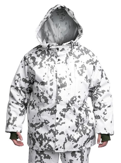 Winter Camo Uniform Snow Camouflage Camo Jacket Tac Gear