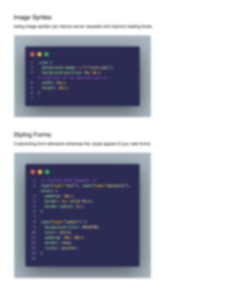 Solution Mastering Css Essentials Dropdowns Image Galleries Sprites