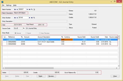 Migrate Gl Transaction From Sage Business Vision To Sage 300 Erp Sage