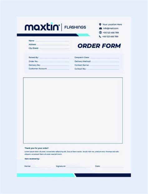 Entry 336 By Nepalnaha For Order Form Design Freelancer