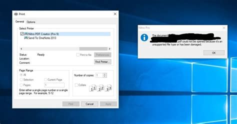Nitro Pro 9 And Adobe Unable To Print To Pdf Properly Software Spiceworks Community